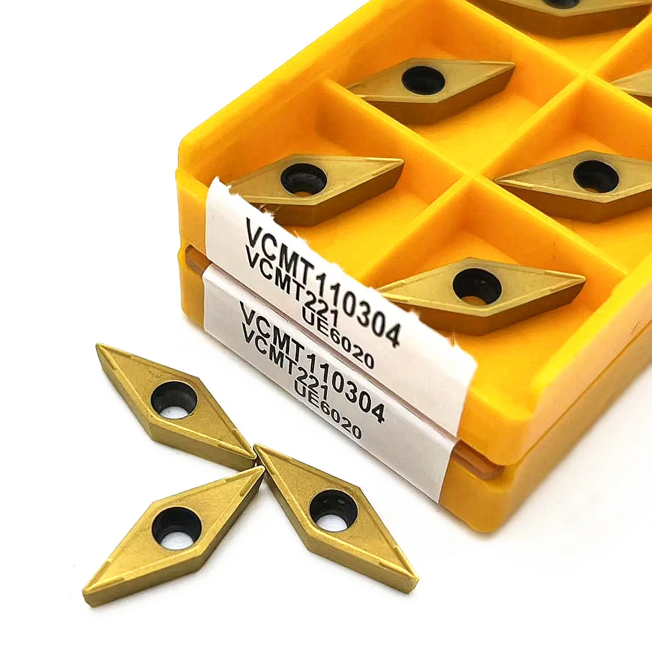 VCMT110304-VP15TF-VCMT110304-UE6020-US735-CNC-turning-insert-machine ...