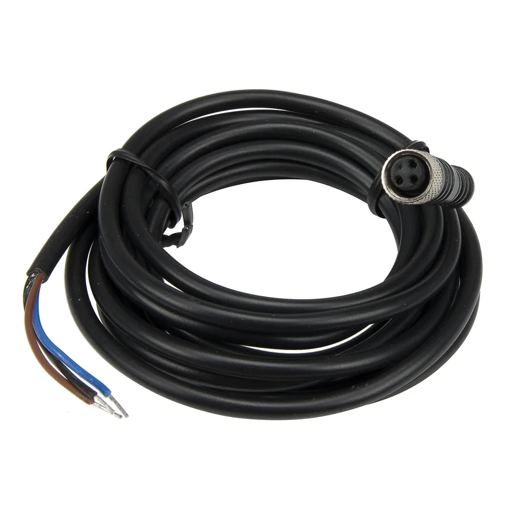 Conector de sensor de cable de PVC FSC8 FS 3 M8, cabezal hembra recto ...