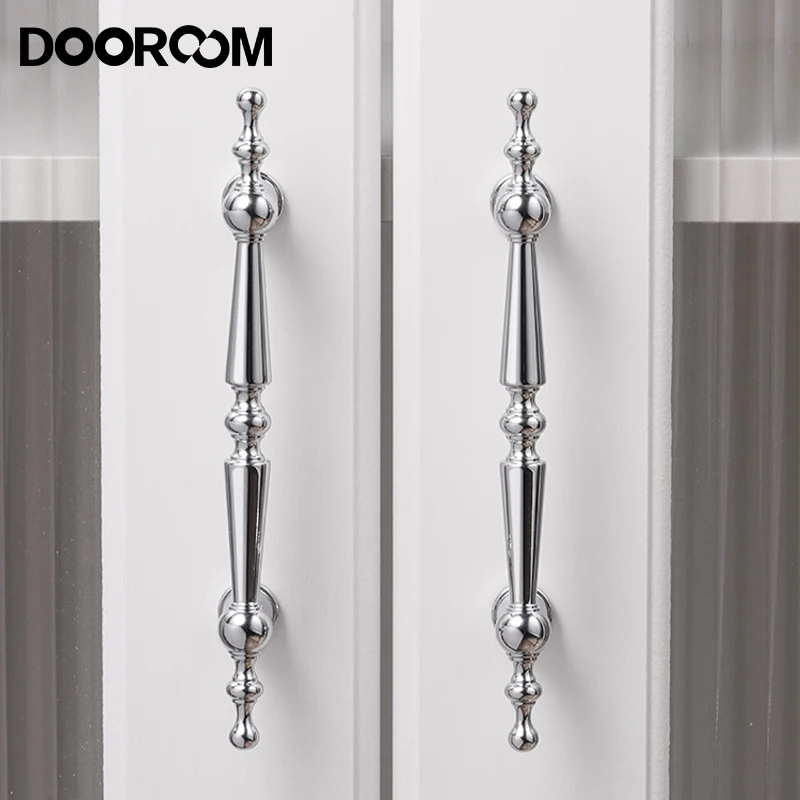 DOOROOM-Silver-Cabinet-Door-Handle-Wardrobe-Door-Shoe-Cabinet-Brass ...