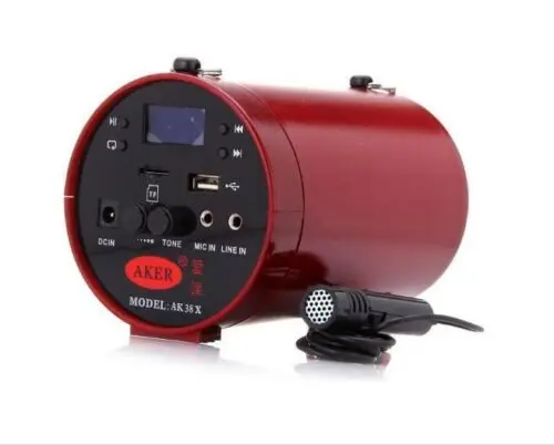 Aker Ak38 25w Waistband Portable Pa Voice Amplifier Booster Speaker ...
