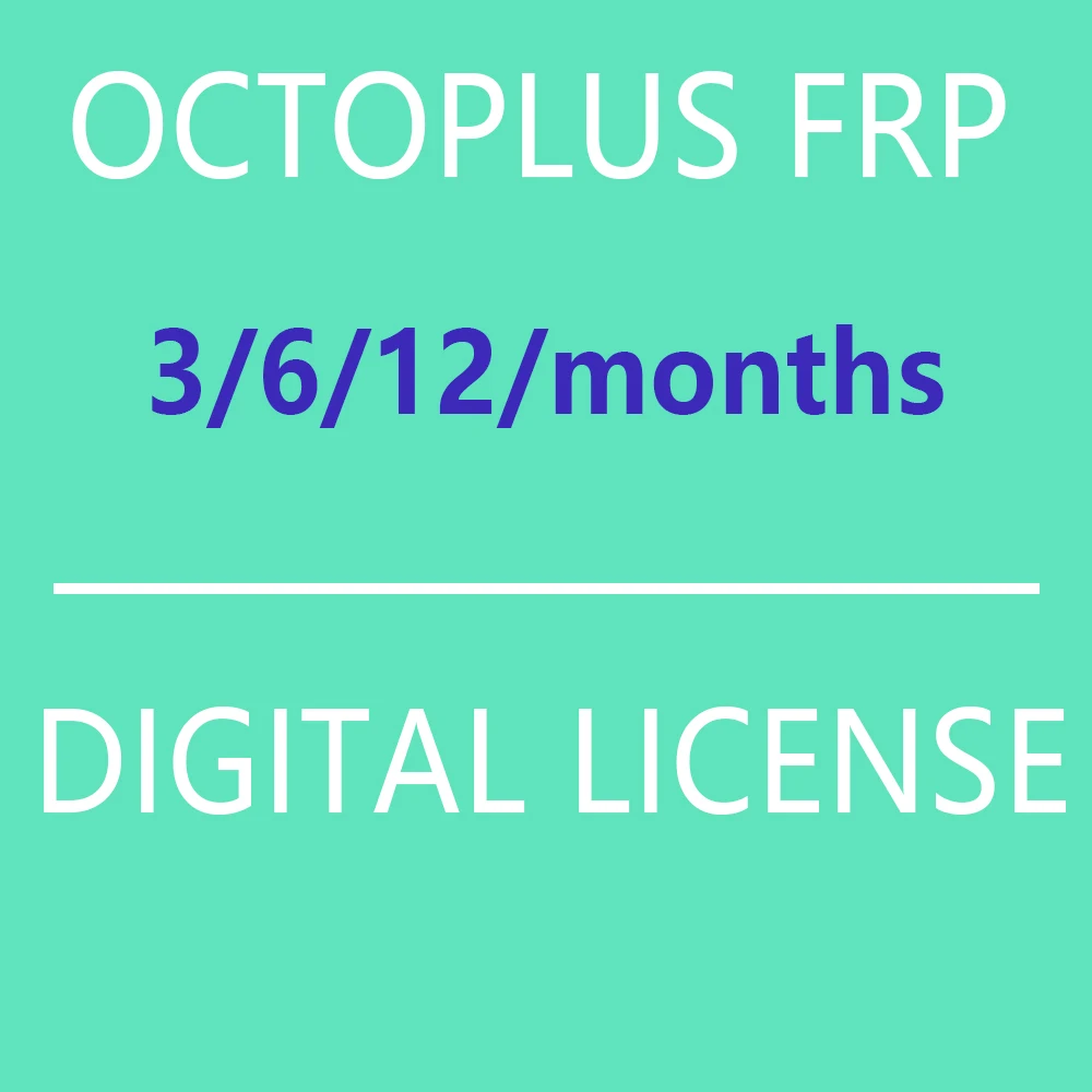 Octoplus FRP Digital License 3/6/12months enables FRP reset operations ...