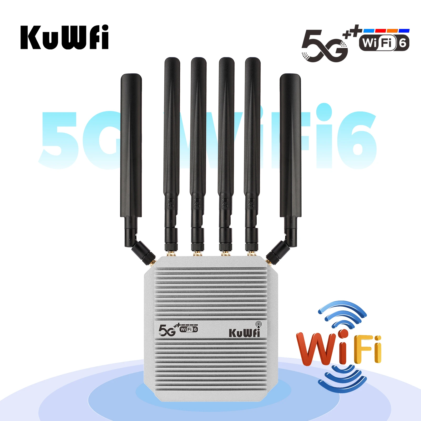 KuWfi-5G-3000Mbps-Outdoor-Wifi-Router-2-4Ghz-5GHz-Wireless-Router-Long ...