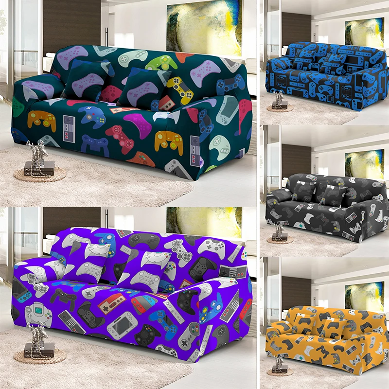 1-2-3-4seaters-Gamer-Sofa-Cover-Sofa-Slipcover-Couch-Tight-Wrap-All ...