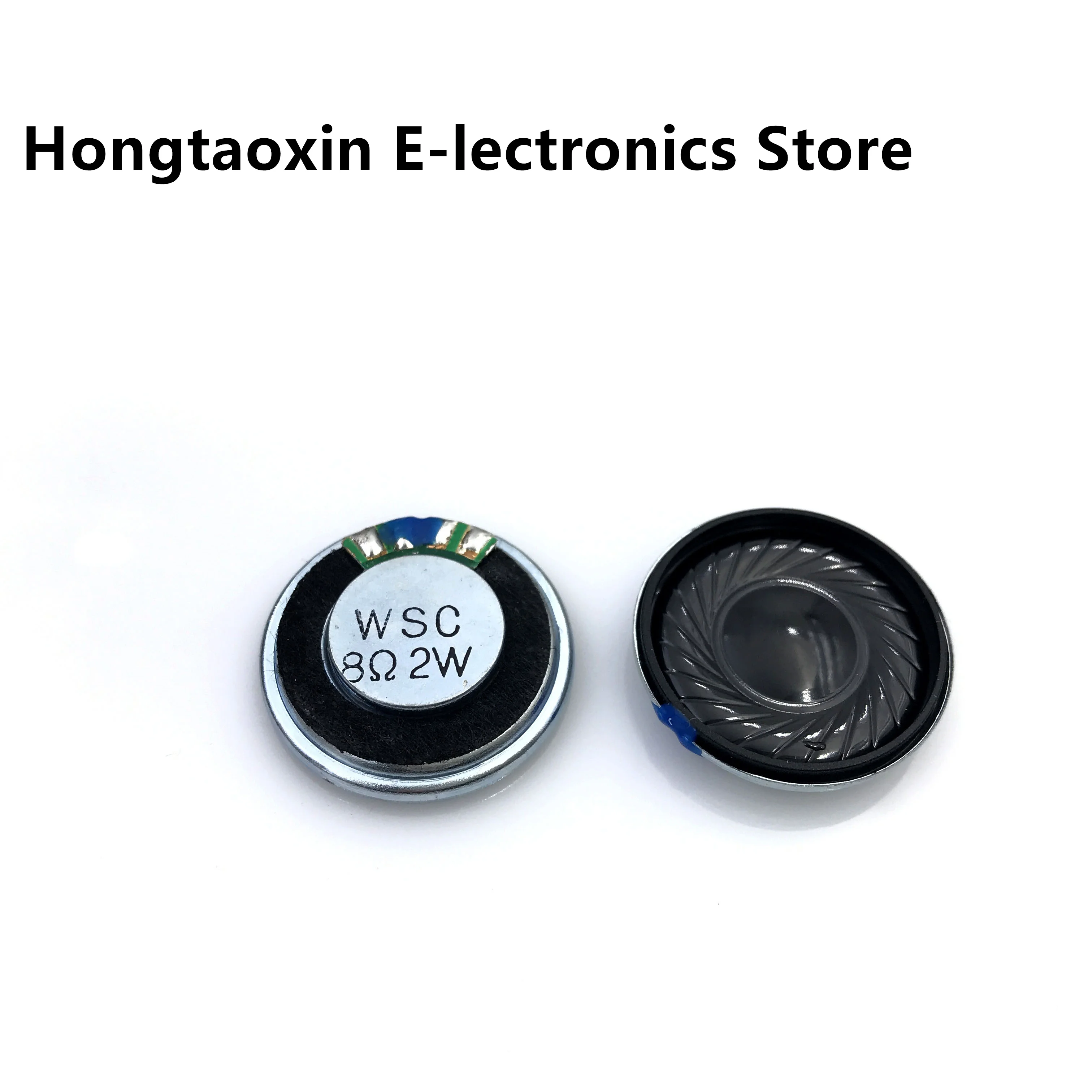 2pcs 8 Ohm 2W 1W Horn 8R 20mm 23mm 26mm 28mm 32mm 36mm 40mm 50mm 57mm Diameter Thickness 5cm ...