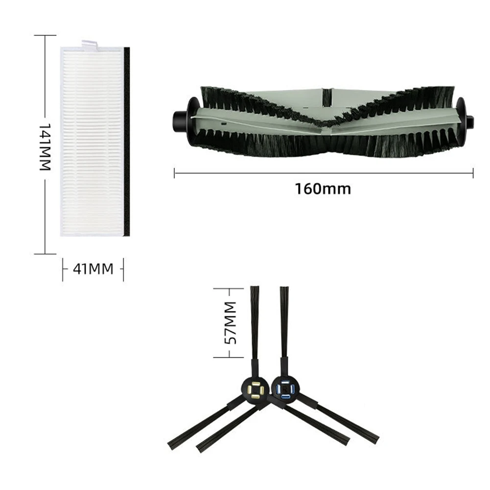 Main-Brush-Side-Brush-Hepa-Filter-Replacement-Parts-for-ILife-A7-A9S-V8 ...