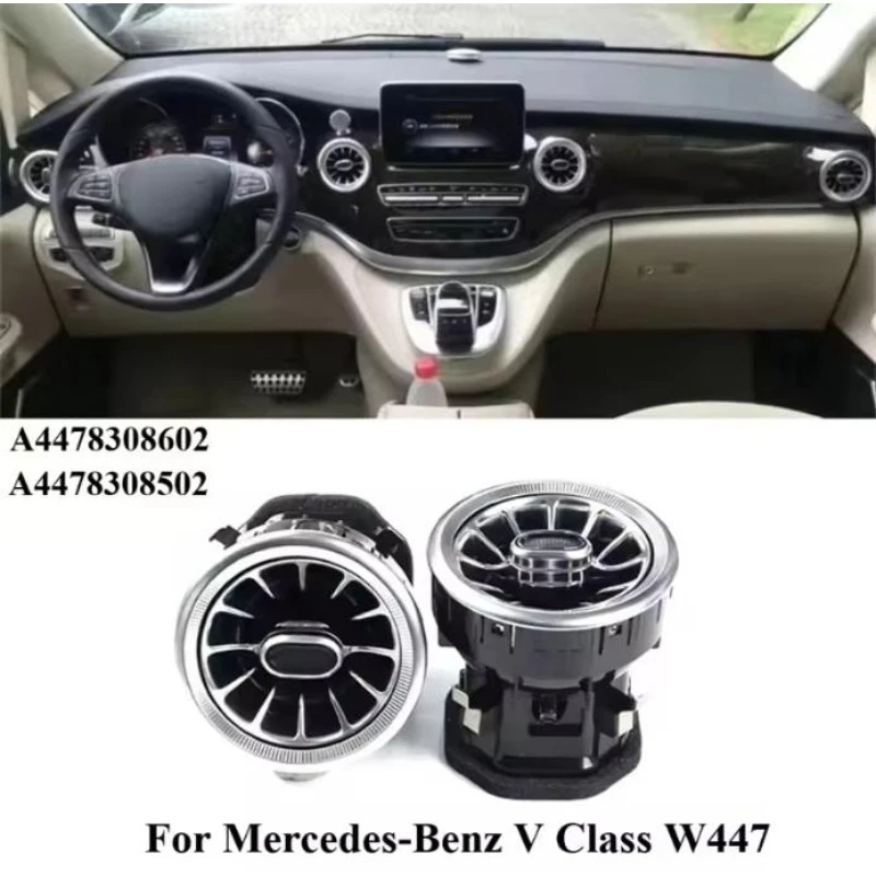 A4478308602 A4478308502 Car Front Dashboard Climate Air Outlet For Benz ...
