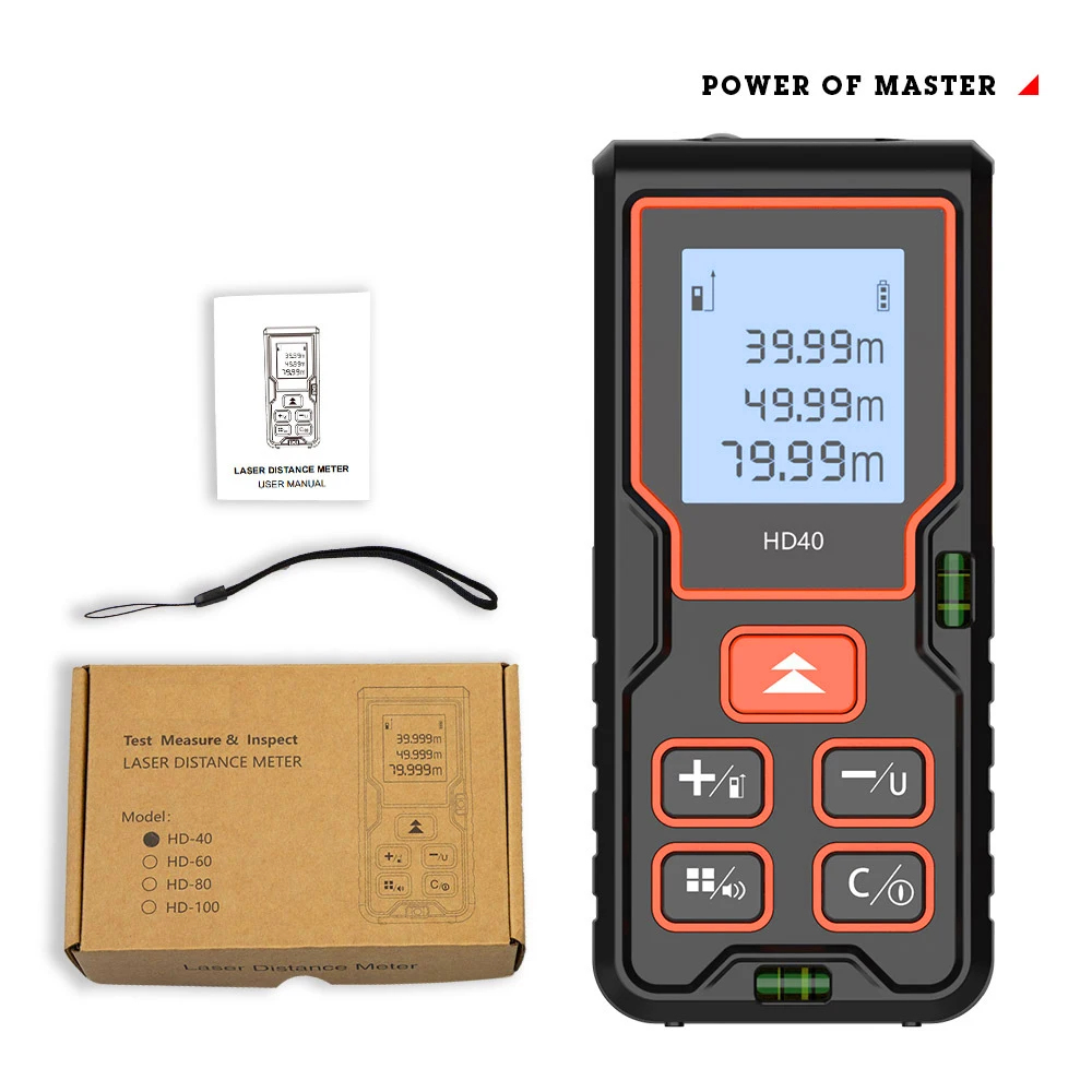 Outil de mesure électronique,Duckbubu distancemètre laser télémètre ...