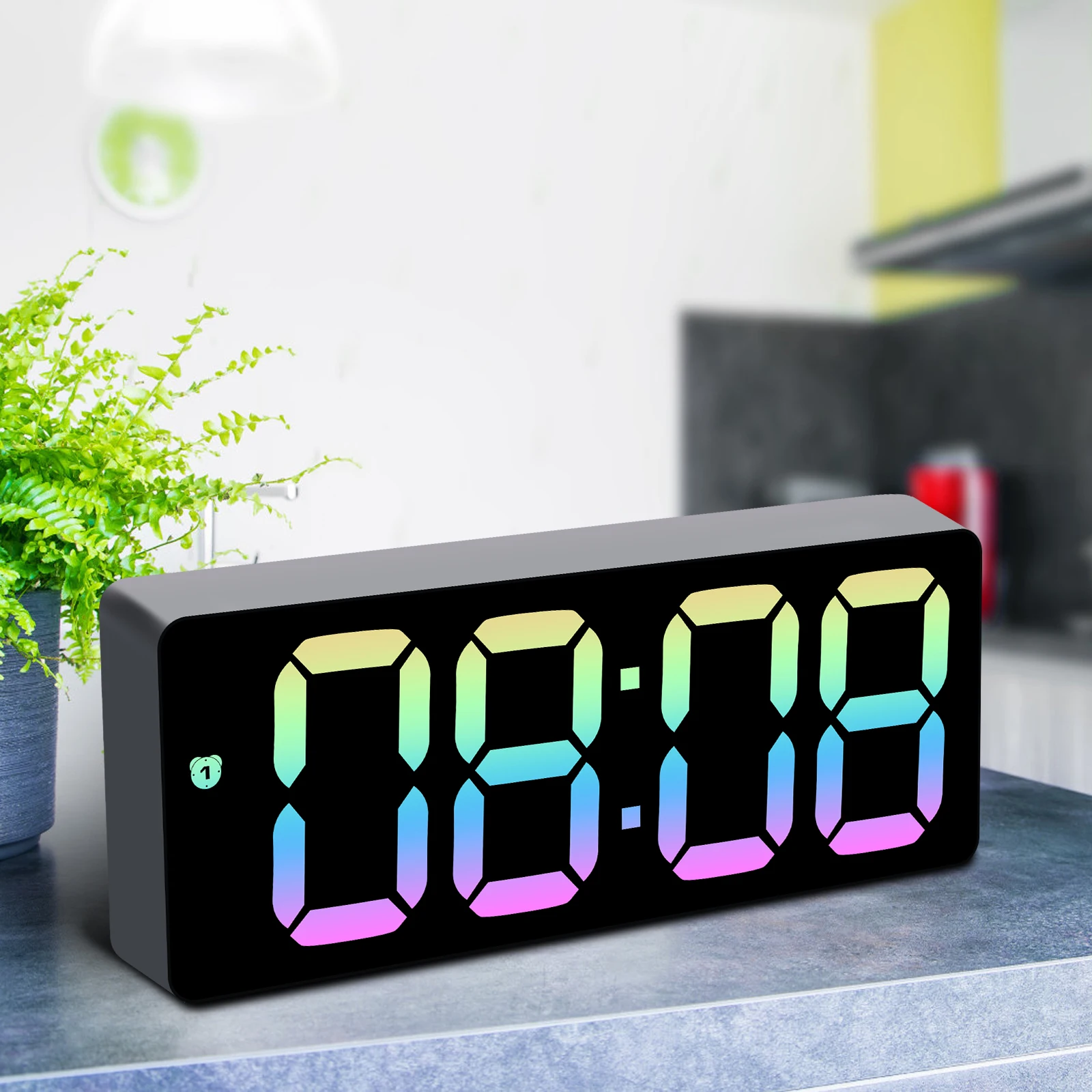 Digital-Alarm-Clock-3-Level-Dimmable-Digital-Clock-2-Power-Supply-Alarm ...