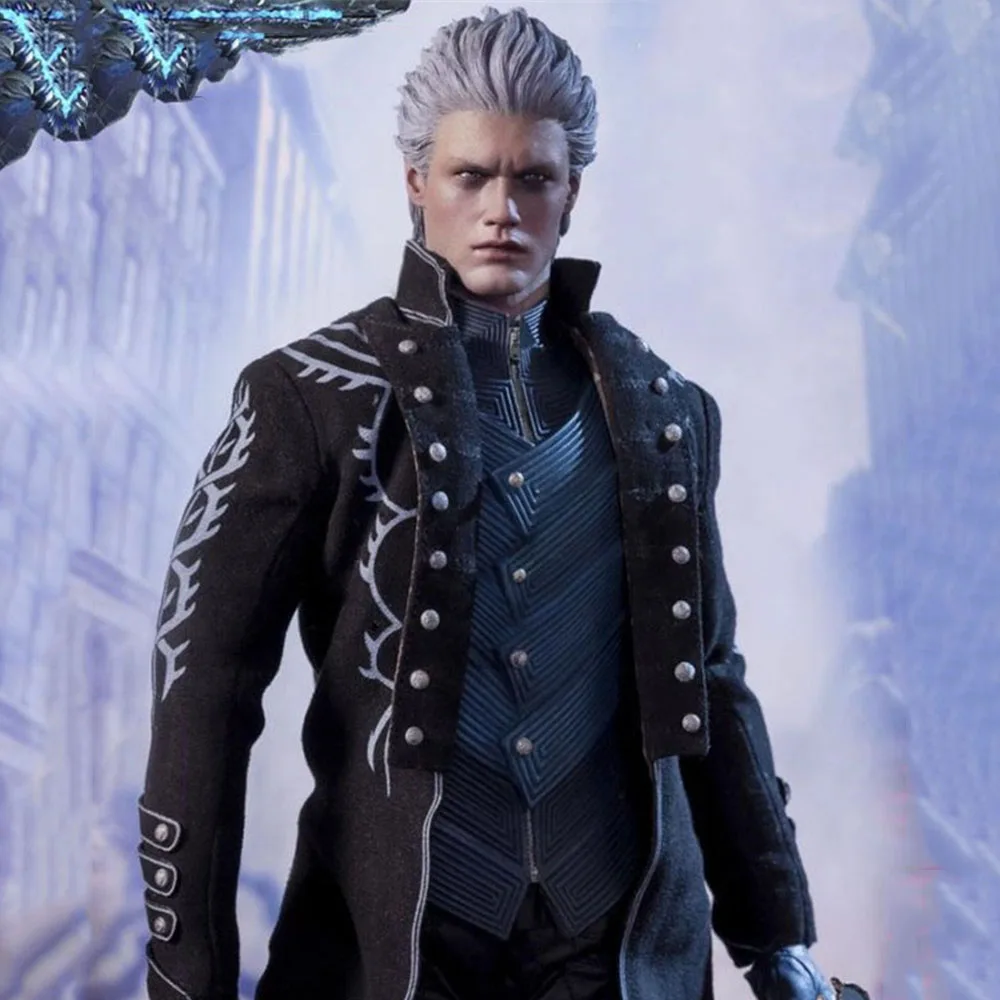 Normal Version Asmus Toys DMC500 1/6 Game Character Male Soldier Vergil ...