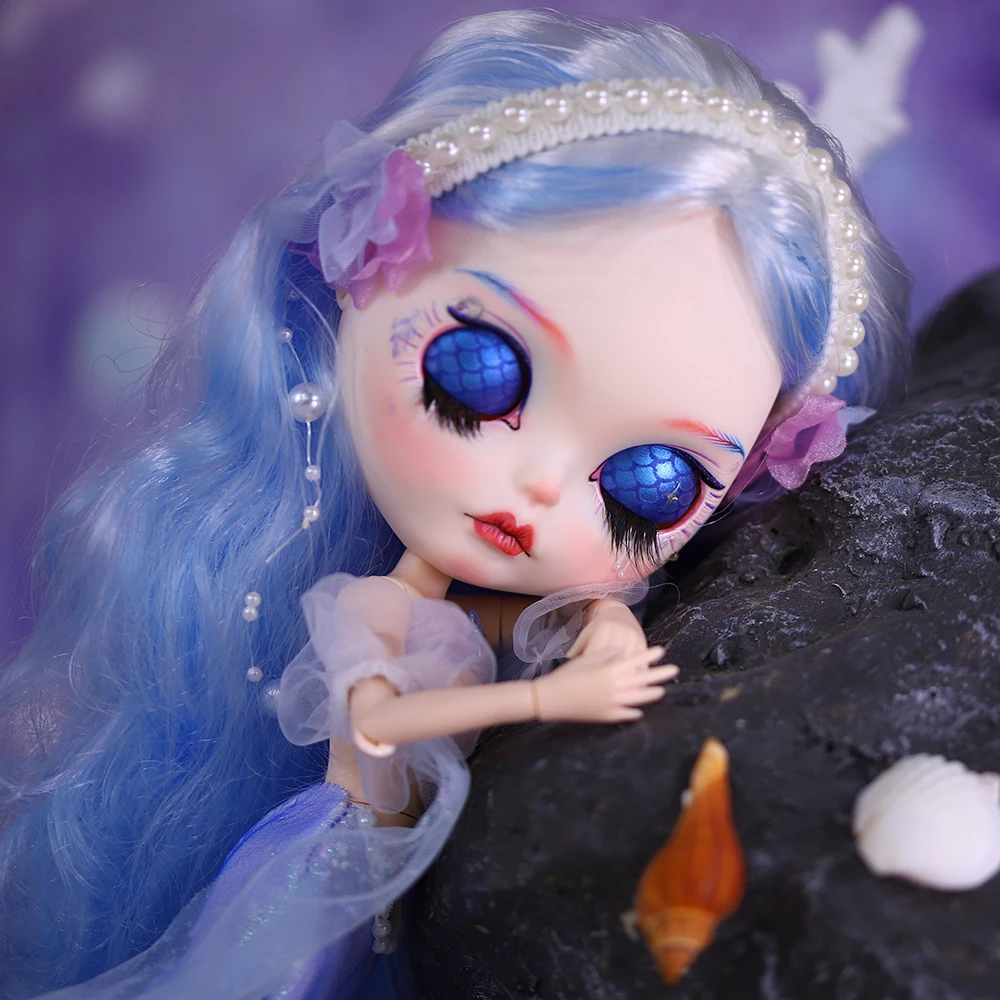 ICY DBS Muñeca Blyth 1/6, juego completo de maquillaje pintado a mano ...