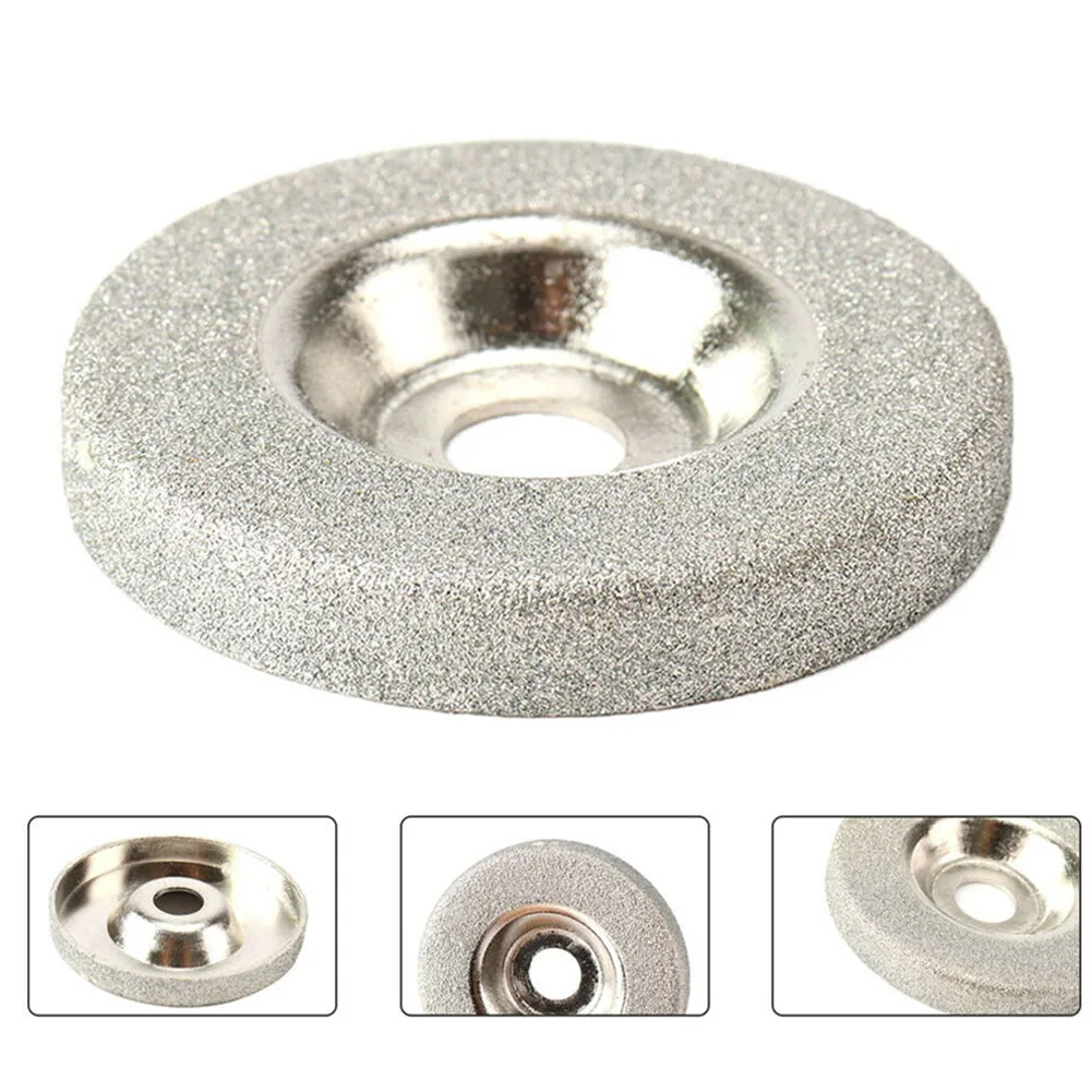 50mm 2 Inch Diamond Grinding Wheel 180 Grit Circle Grinder Disc 10mm ...