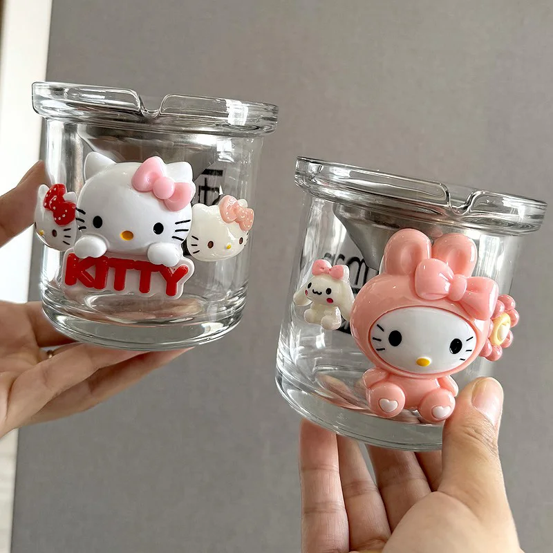 Hello-Kitty-Cute-Funnel-Ashtray-Kawaii-Anime-Accessories-Home-Drawing ...