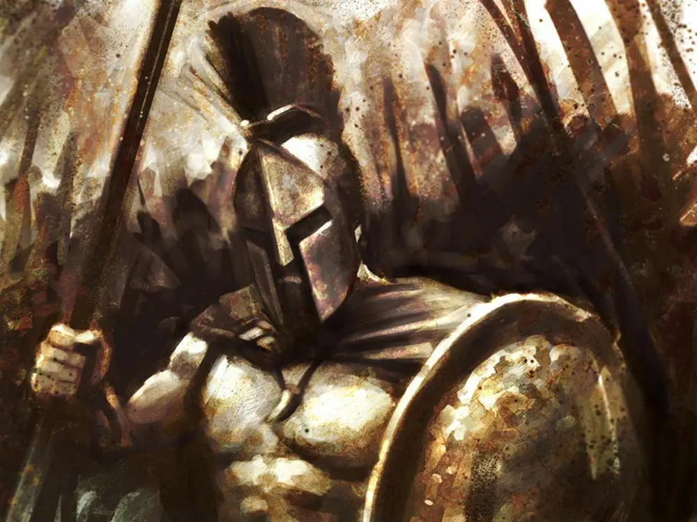 300 Movie Painting