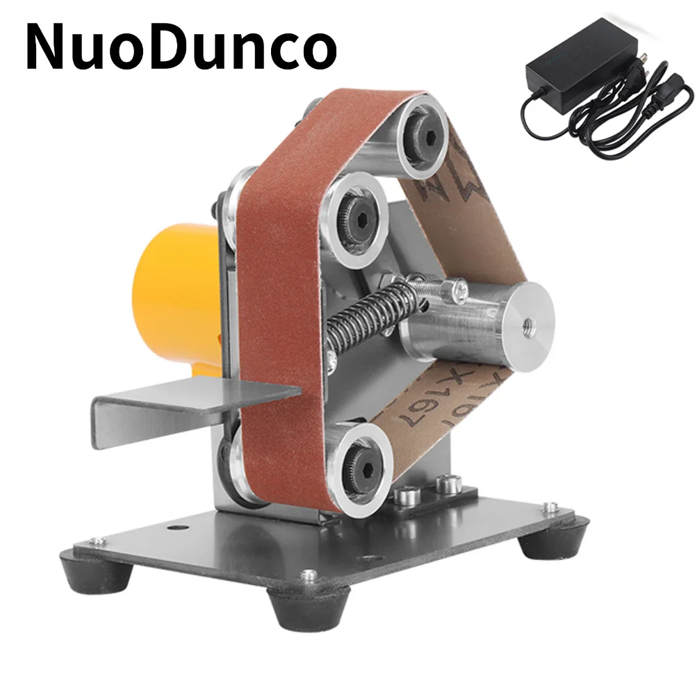 NuoDunco-110-220V-Electric-Belt-Sander-Mini-Polisher-Belt-High-Speed ...