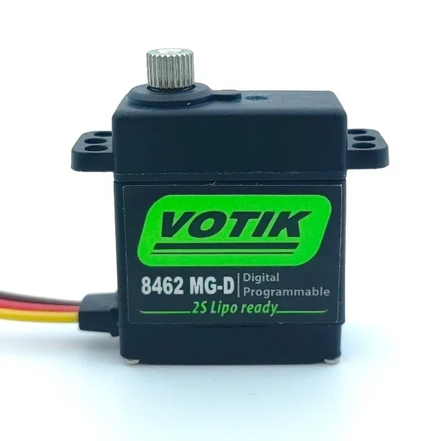 PTK&VOTIK 8462 MG-D Metal gear Digital 9g size servo Fixed wing glider ...