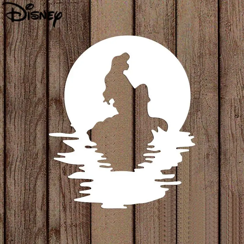 Ariel Head Silhouette