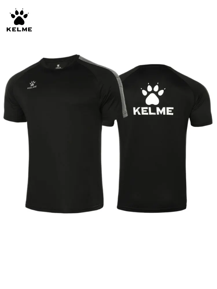 Kelme-Sports-T-shirt-Men-s-Football-Training-Suit-Short-Sleeved-Casual-Outdoor-Running-Fitness ...