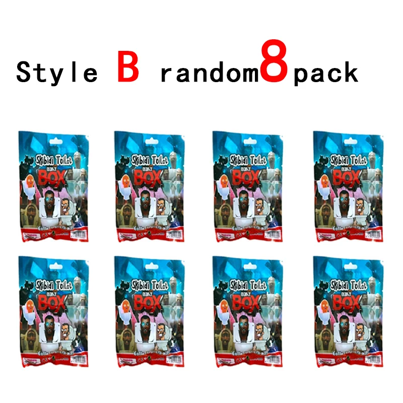 24 piezas Skibidi Toilet Man Vs Monitor juguetes muñeca juego de cartas ...