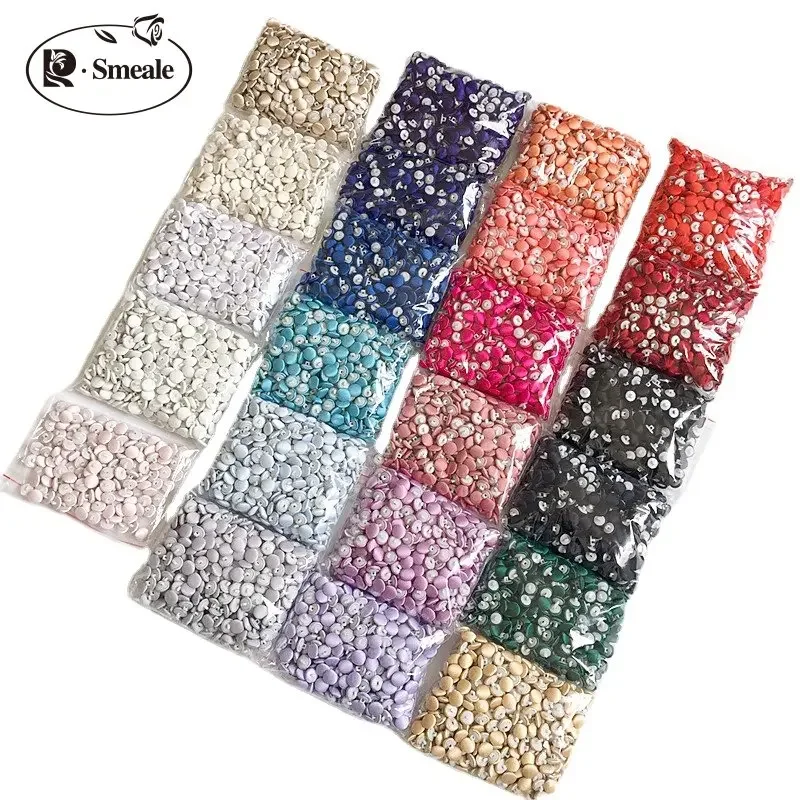 Satin-Cloth-Buttonhole-Buttons-for-Wedding-Dress-Back-Handmade-Buttons ...