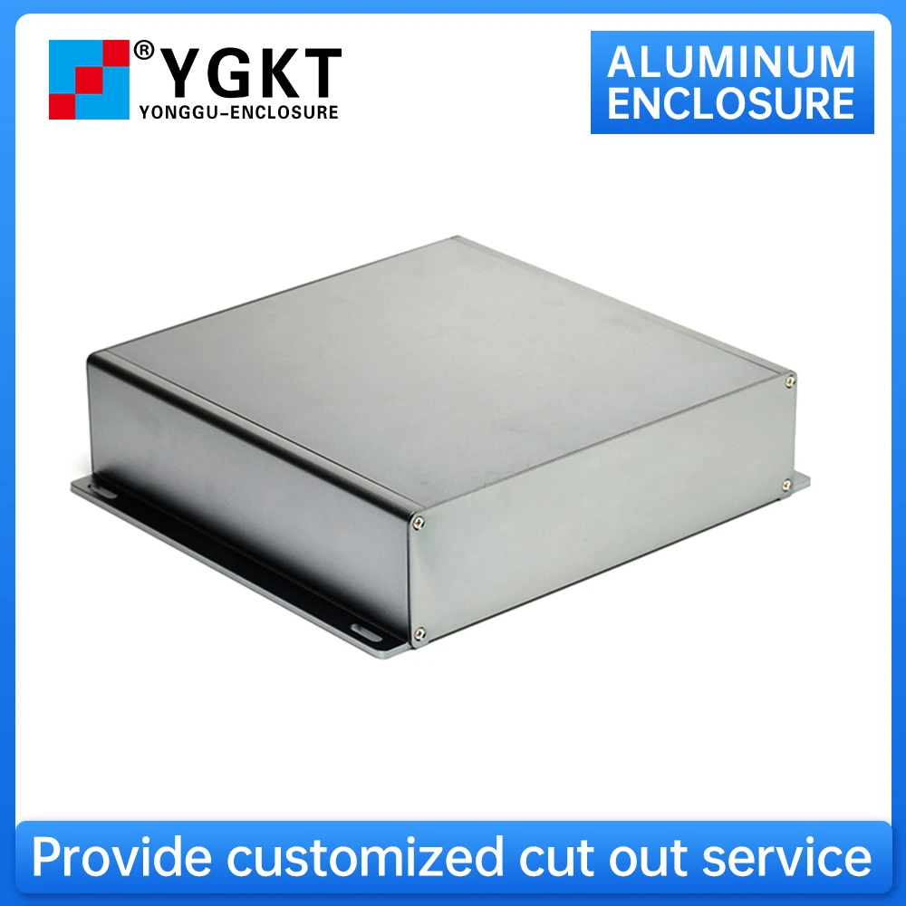 Electronic Component Metal Box Rack Mount Aluminium Enclousre Power ...