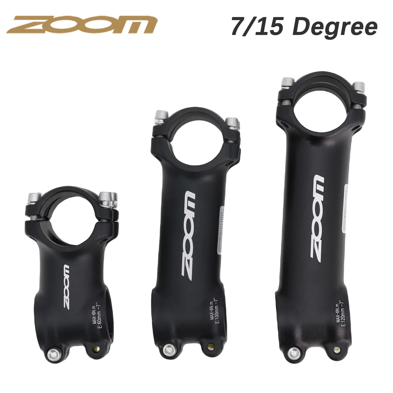 Zoom bike Stem Ultralight Aluminum Mountain Road Bike Bicycle MTB +-7 ...