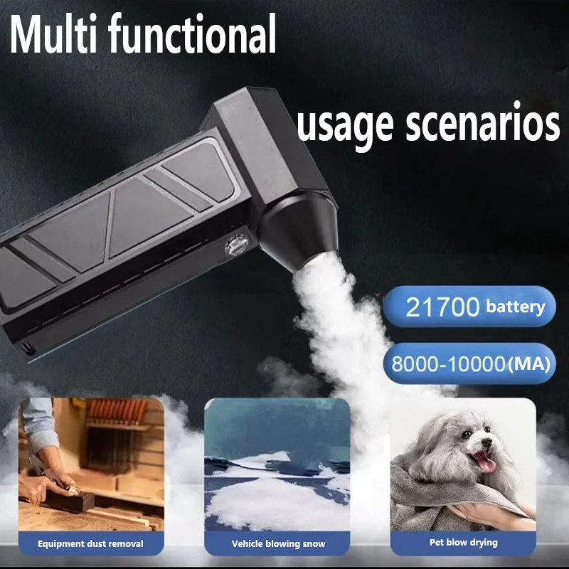 Turbo-Fan-Led-Rechargeable-Blower-130000-RPM-52m-s-Brushless-Motor-Air ...