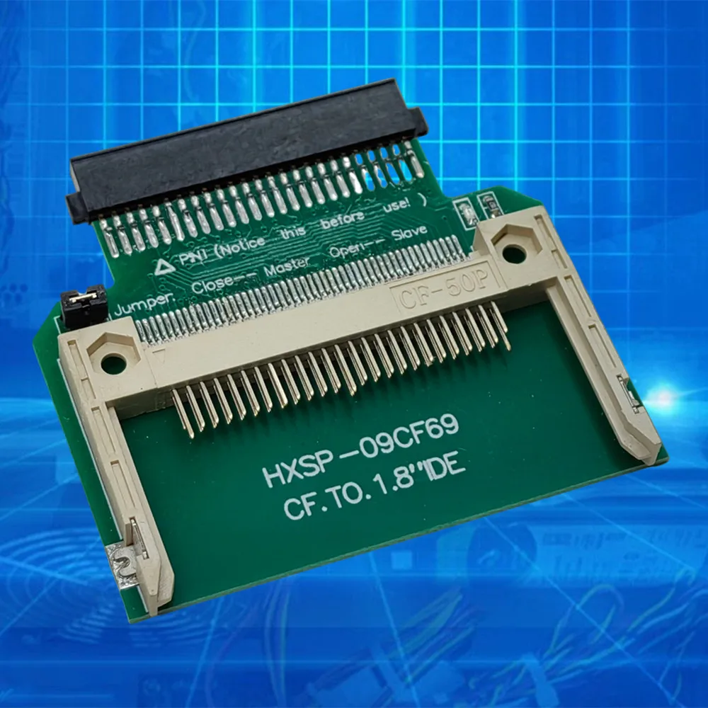 CF Card To 1.8 "IDE 50 Pin Converter Adapter CF Card Hard Drive Riser ...