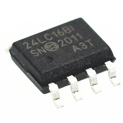 5 100pcs 24LC16BT I/SN 24LC16B I/SN 24LC16B SOIC8 EEPROM 16KBIT SERIAL 400KHZ 100%New And ...