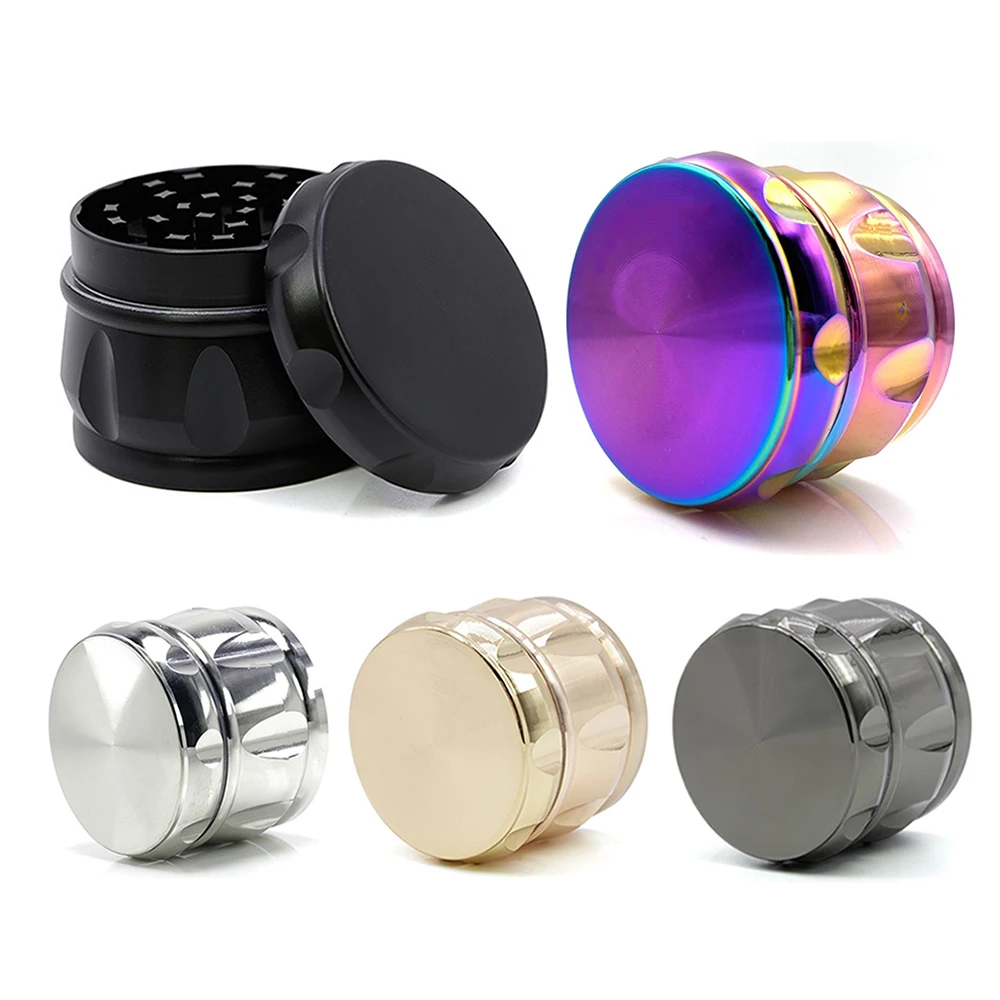 Tobacco-Herb-Grinder-4-Layer-Hierba-63MM-Zinc-Alloy-with-Screen-Drum ...