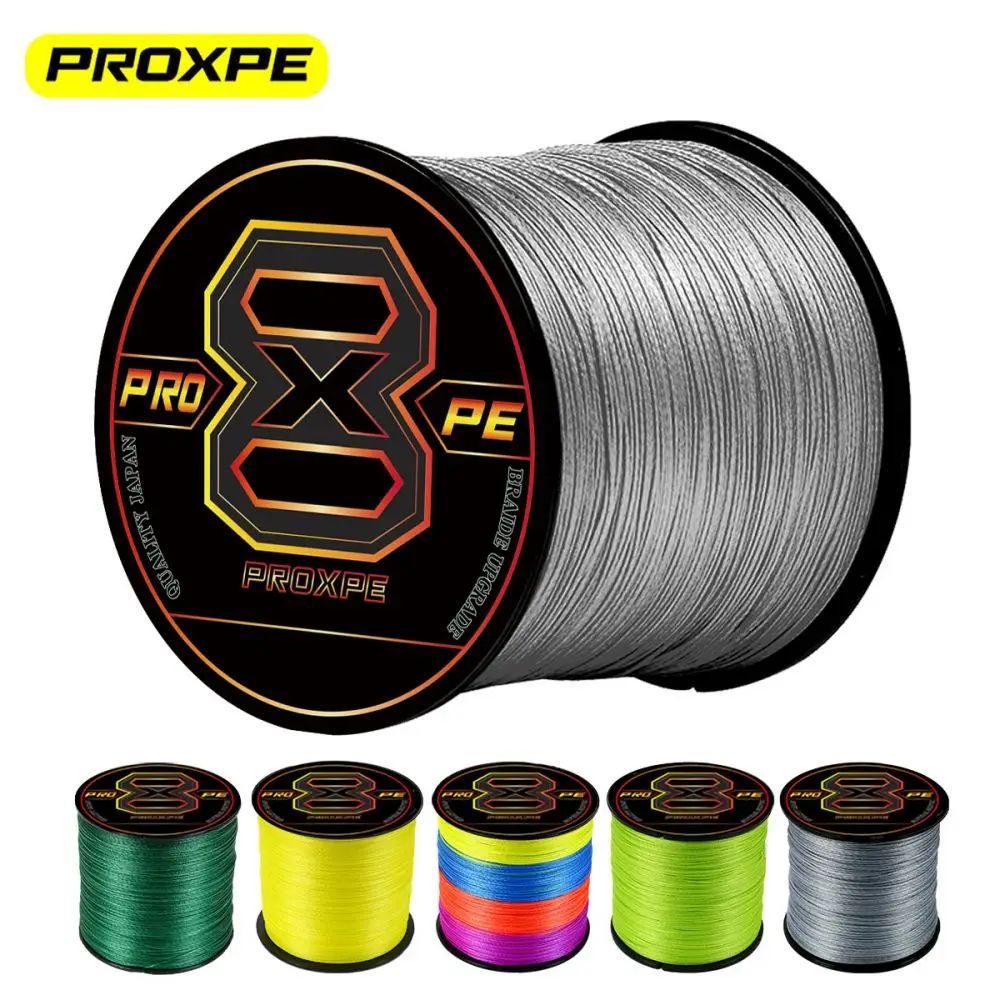 PROXPE-300M-Saltwater-X8-Threads-PE-Braided-Fishing-Line-8-80LB-Smooth-Multifilament-Super ...