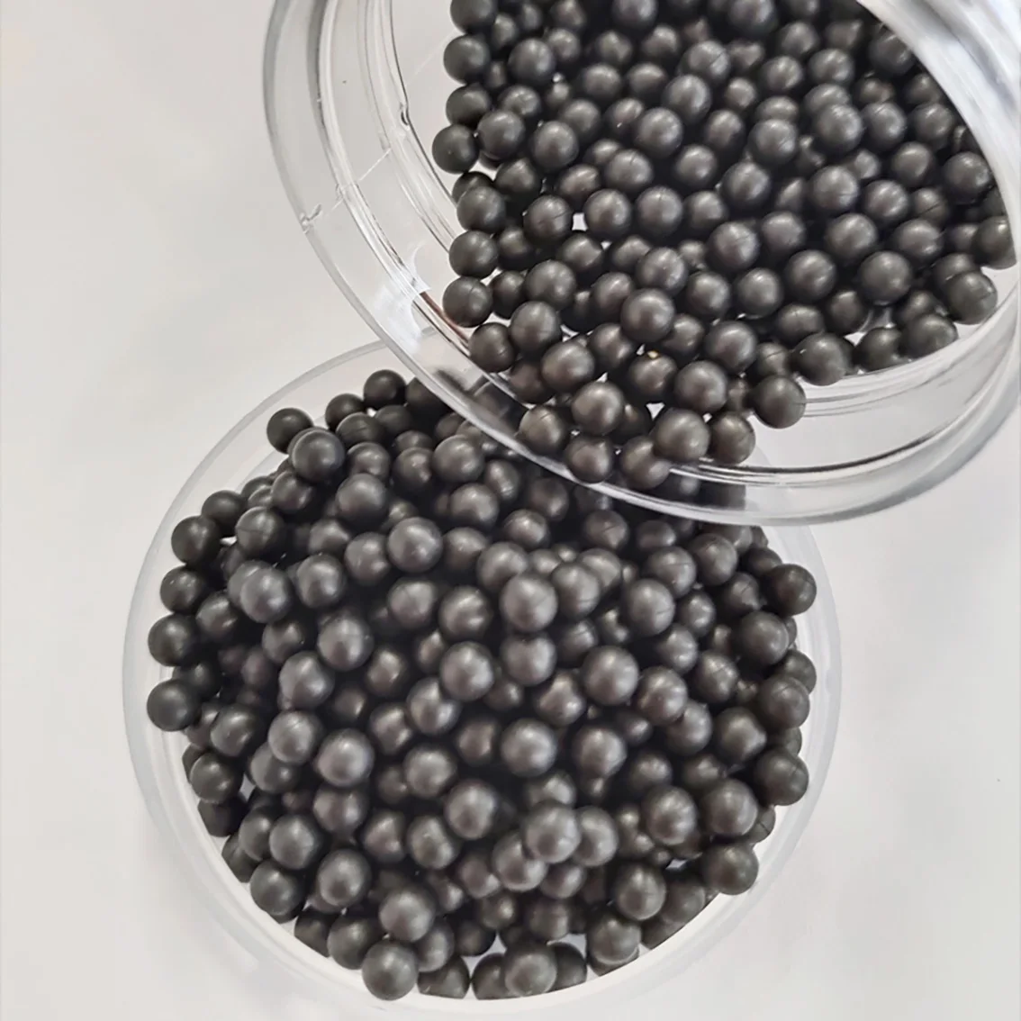 10pcs Black Solid Rubber Ball Diameter 2/2.5/3/3.5/4/4.5/5/5.5/6/6.8 ...