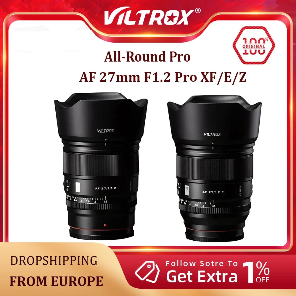 VILTROX-27mm-F1-2-Pro-Camera-Prime-Lens-Fuji-XF-Sony-E-Nikon-Z-Large ...