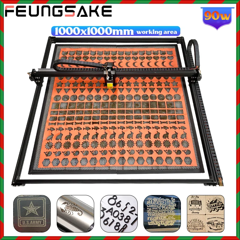 Cnc-Laser-Engraver-Machine-With-Rotator-Diy-Logo-Laser-Engraving ...