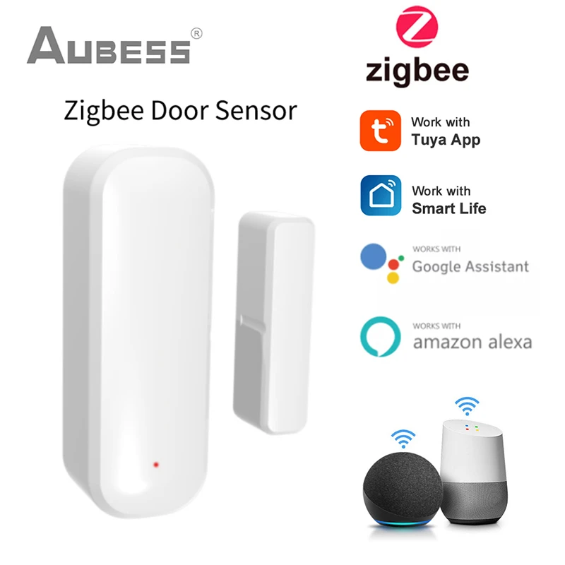 Tuya Smart Wifi Door Sensor Window Detector | Aubess Tuya Wifi Smart ...