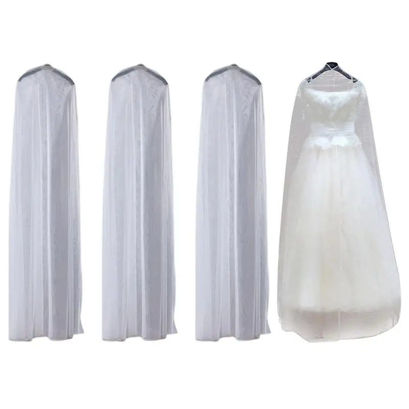 Extra Large Garment Bridal Gown Long Clothes Protector Case Wedding ...