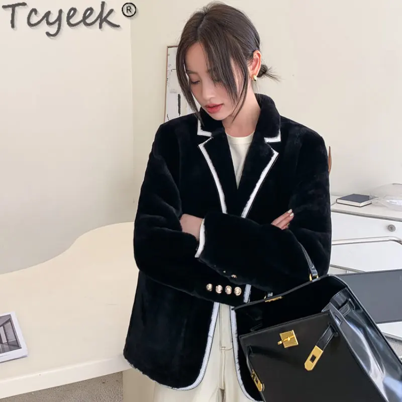 ZJYT-Jaqueta De Veludo De Luxo Feminina, Casacos Curtos De, 41% OFF