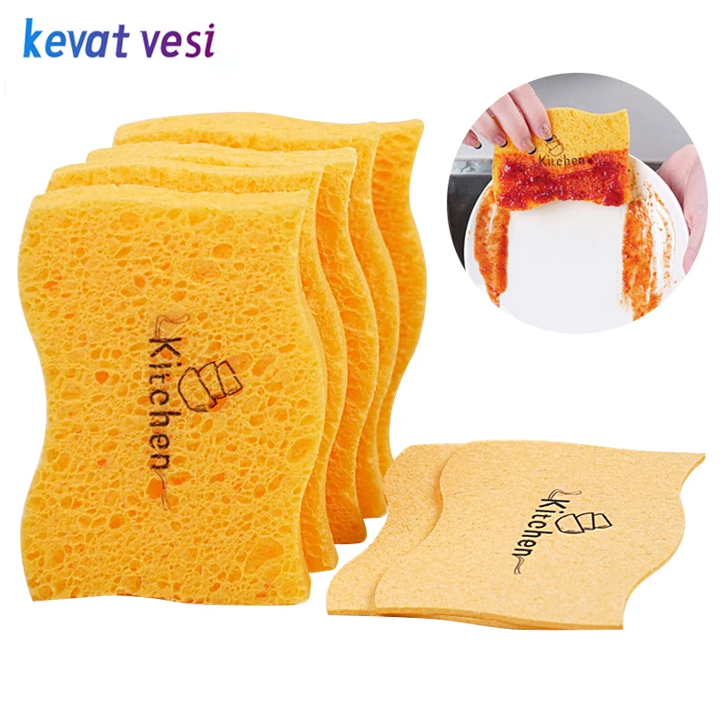 2-3-5Pcs-Kitchen-Cleaning-Sponge-Compressed-Wood-Pulp-Cotton ...