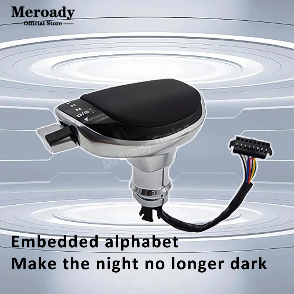 Automatic LED Gear Stick Shift Knob Shifter Handle Rod Lever for Audi ...