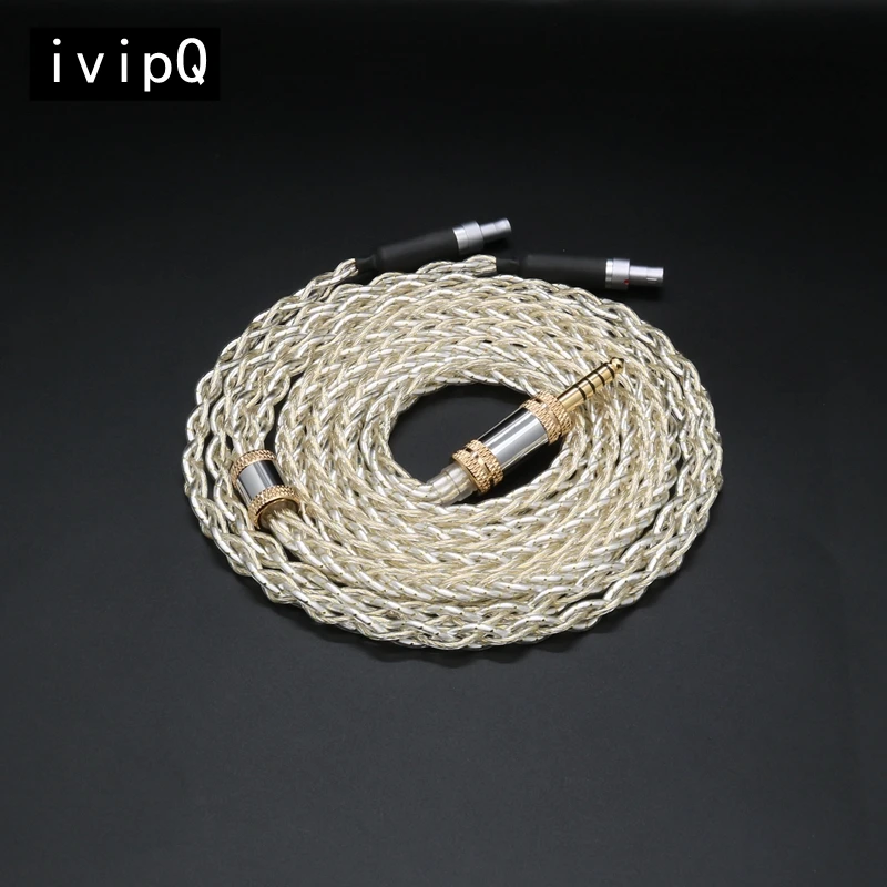 ivipQ-320-IEM-Cable-Flagship-Cable-Gold-Silver-Palladium-Gold-Foil ...