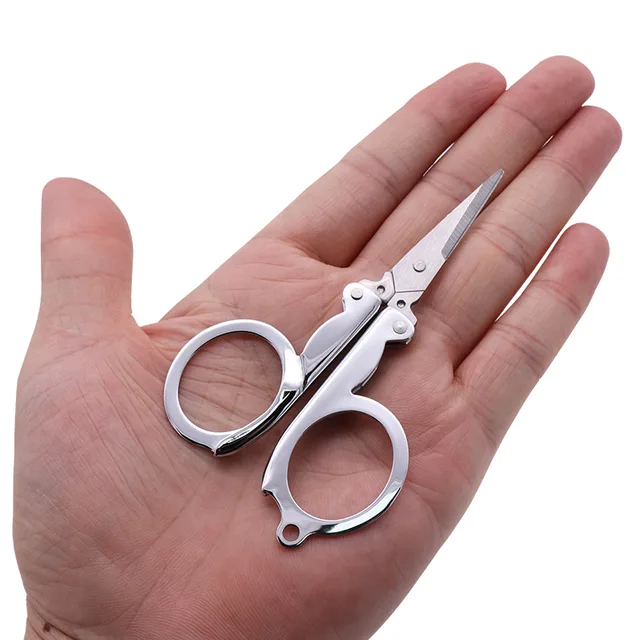 Compact Folding Pocket Scissors - Easy Fishing Tackle