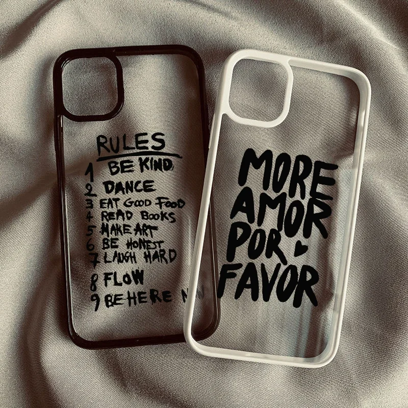 Maximalist More Amor Por Favor Love Quote Phone Case For iPhone 15 Pro ...