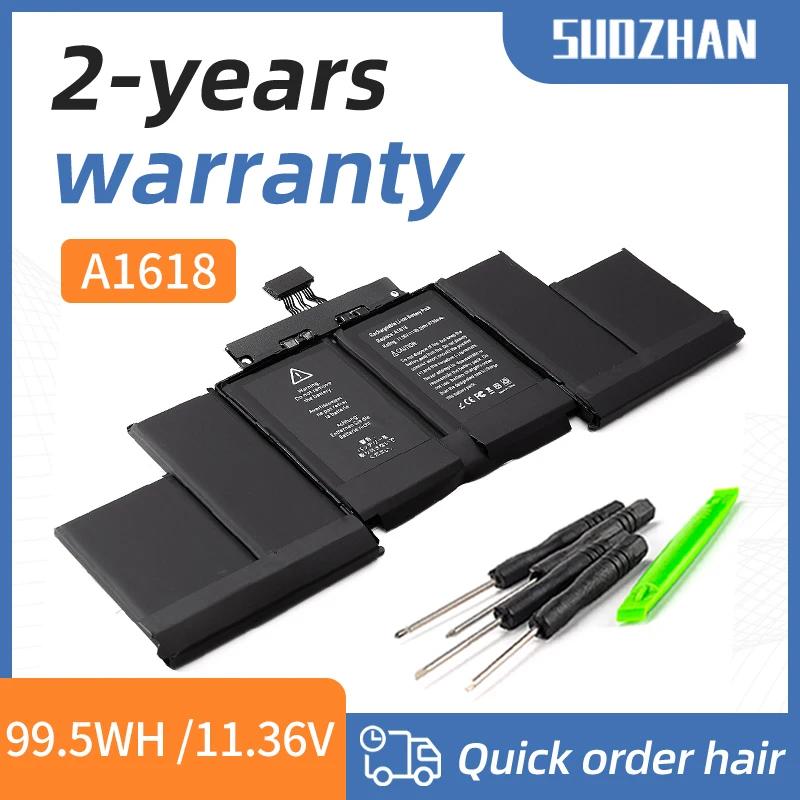 SUOZHAN-New-A1618-Battery-For-Apple-MacBook-Pro-15-Retina-A1398-2015 ...