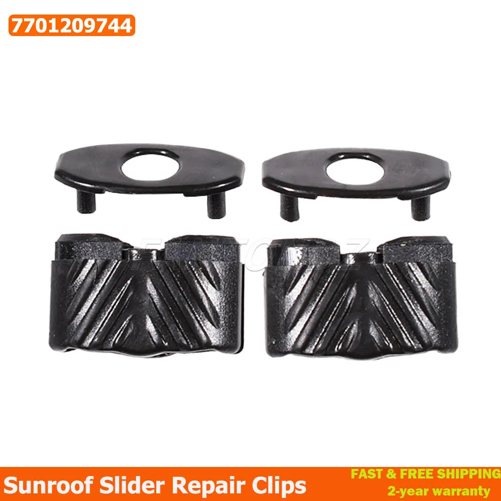 2Pcs Car Sunroof Slider Repair Clips For Renault Megane Scenic Koleos ...