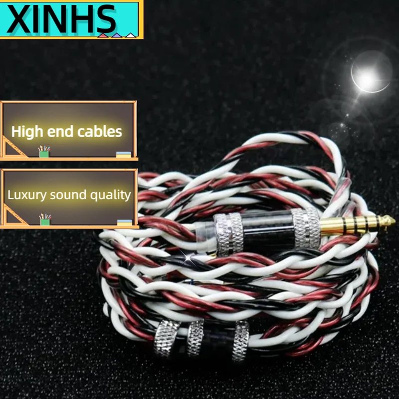 XINHS-F01-6-core-fever-grade-7N-thick-single-crystal-copper-black-red ...