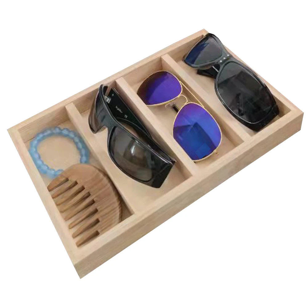 Wooden-4-6GridS-Sunglasses-Display-Tray-Glasses-Storage-Organizer ...