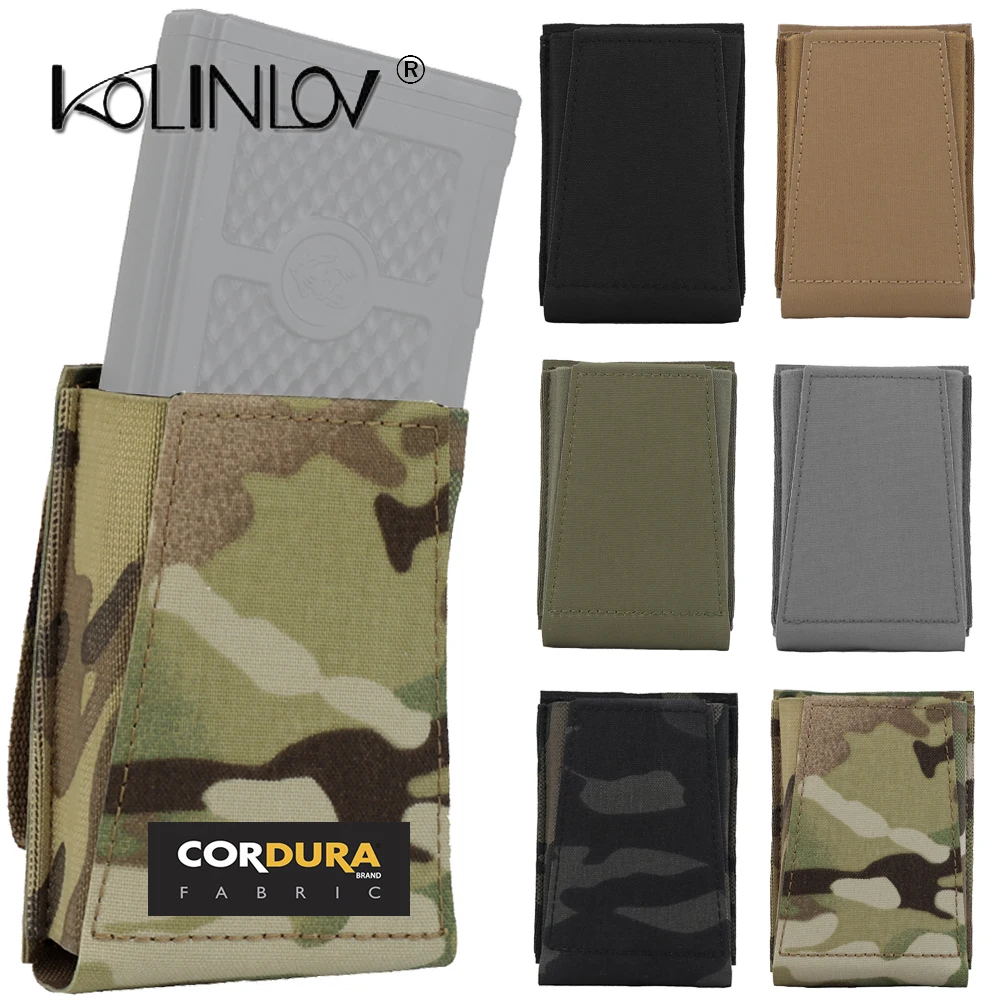 Single Rifle Mag Pouch for 5.56 AK AR M4 AR15 Magazine Pouch Hunting ...