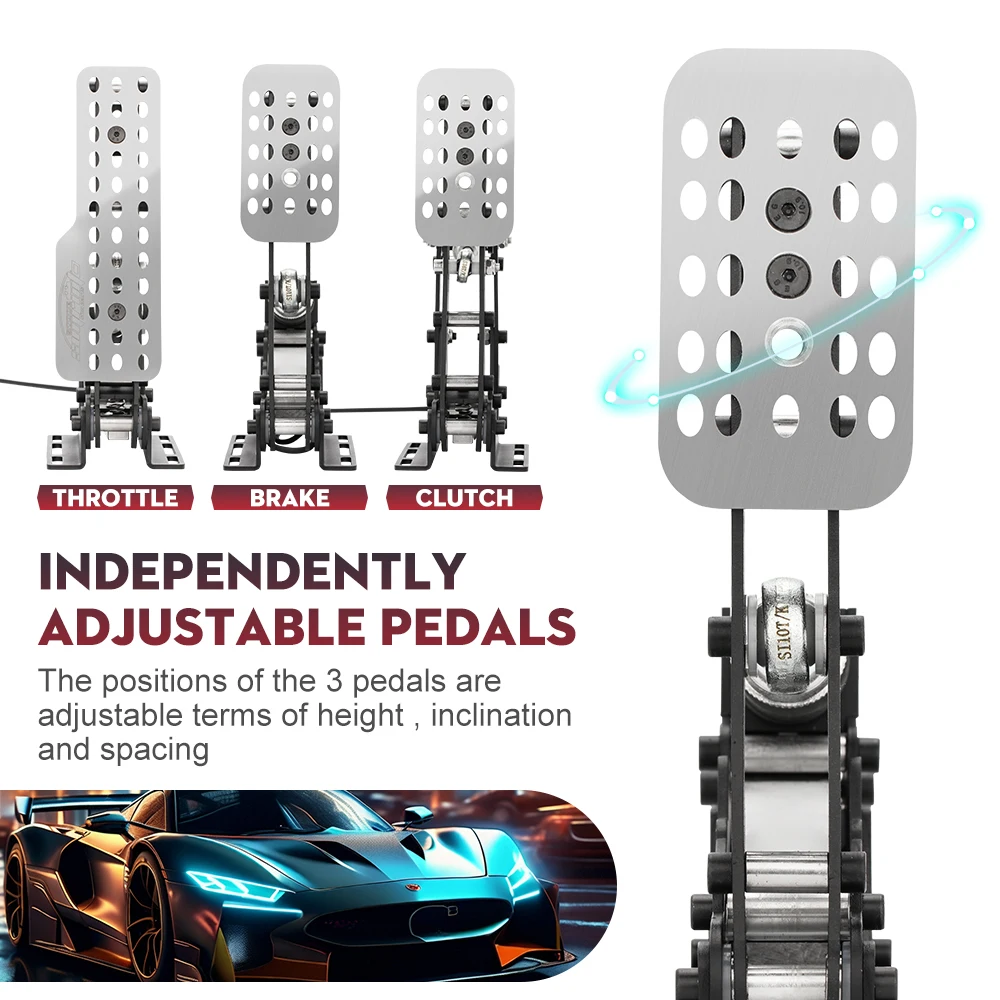 Driving-Simulator-Pedalier-Simracing-for-Logitech-G27-G29-Thrustmaster ...