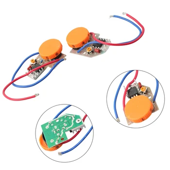 2PCS 250V 12A Angle Grinder Switch Plastic Polishing Machine Speed ...