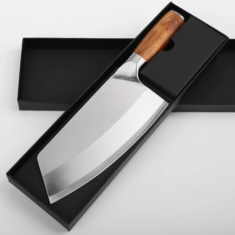 8 Zoll Küche Messer Edelstahl Fleisch Hacken Hackmesser Slicing Gemüse ...