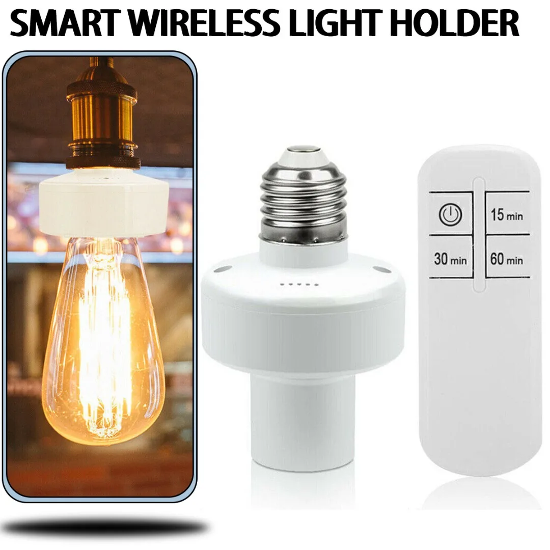 Enchufe-de-bombilla-LED-de-110V-control-remoto-inal-mbrico-interruptor ...